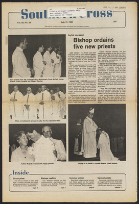 "Southern Cross 1980, Volume 68 No. 28" by Diocese of San Diego, California