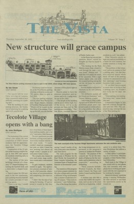 "Vista: September 26, 2002" by University of San Diego