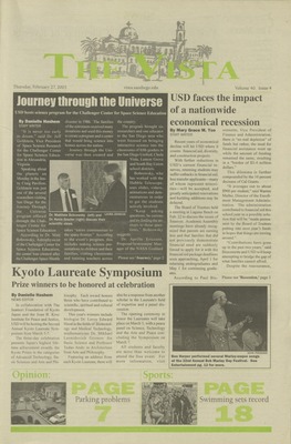 "Vista: February 27, 2003" by University of San Diego